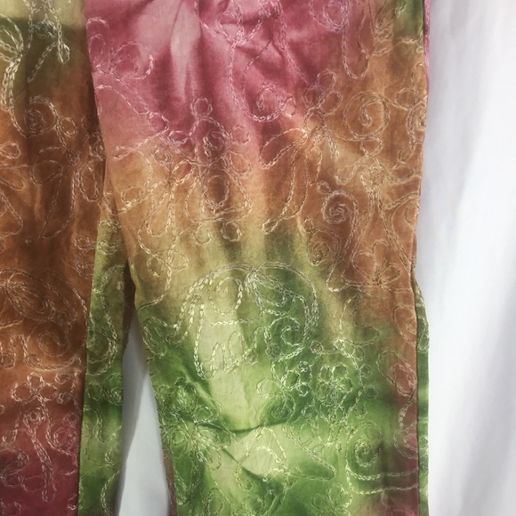 funky kids | Bottoms | Funky Kids Hippy Boho Capris Girls Sz | Poshmark